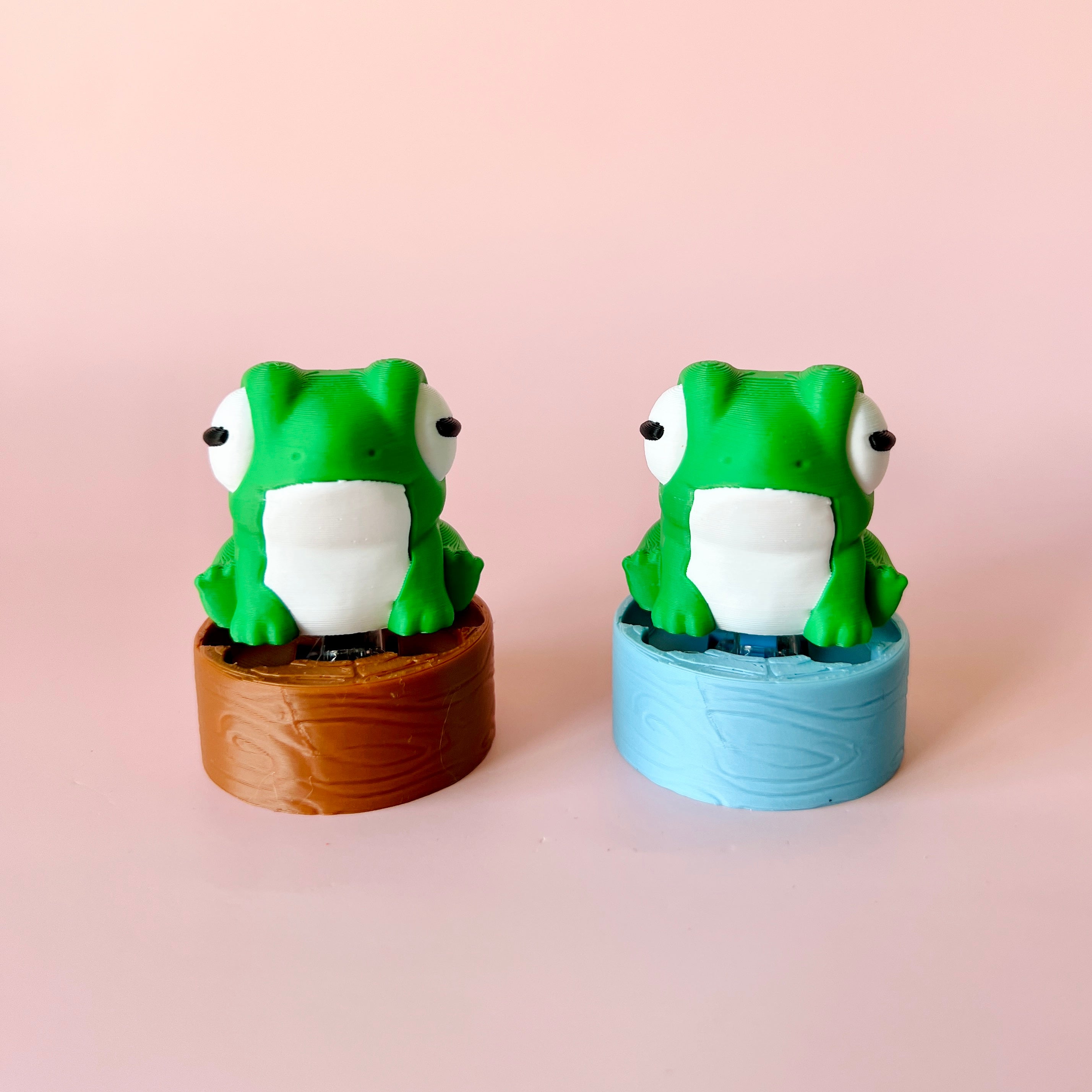 Froggie Fidget Clicker – 3D Printed Sensory Toy