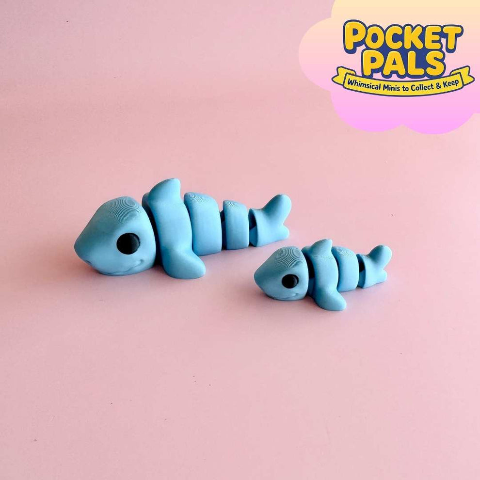 Shark Pocket Pal – Mini and Classic Collectible Ocean Creature